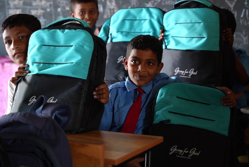 Donate School Bags to Children in Need