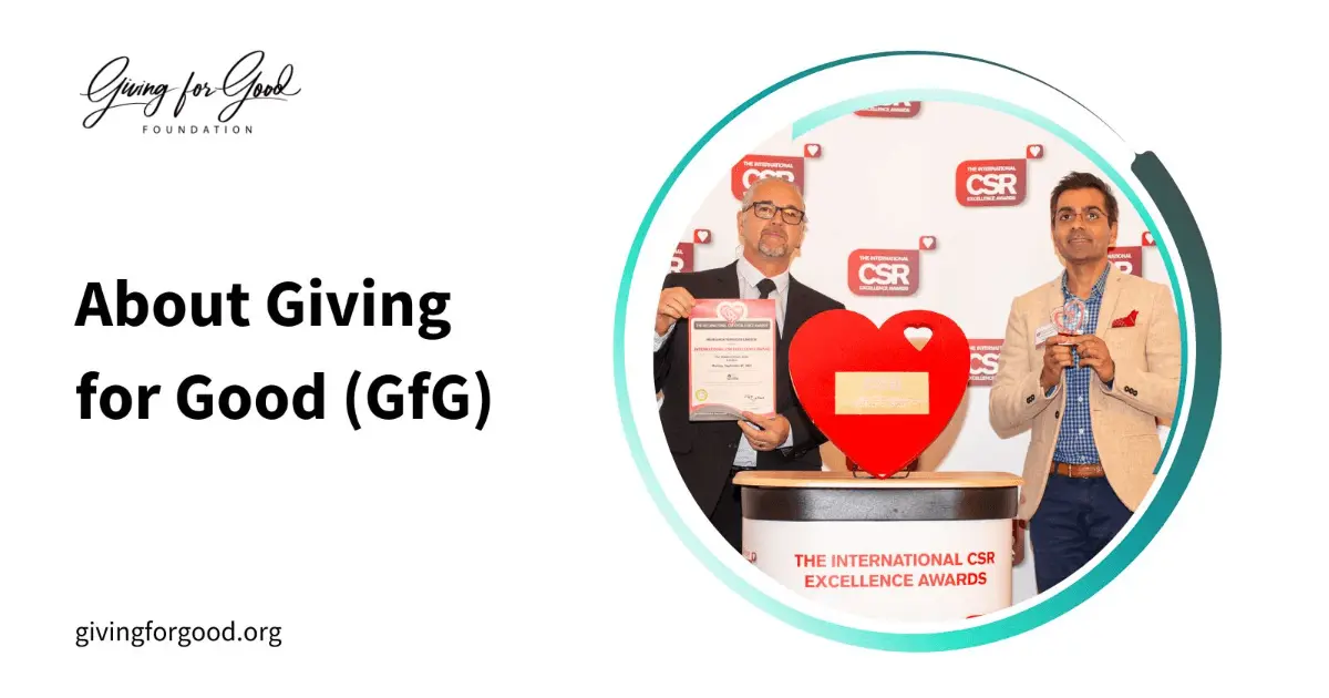 About GfG - Giving for Good